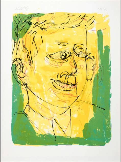At Auction Georg Baselitz Georg Baselitz Born 1938 Three Times Portrait
