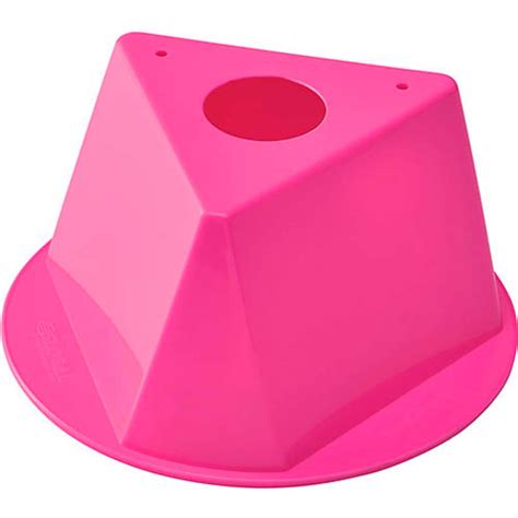 Global Industrial™ Inventory Control Cone Hot Pink