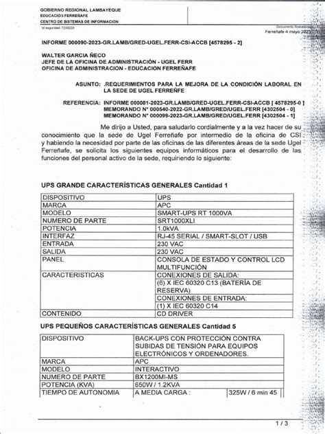 Ups Pdf