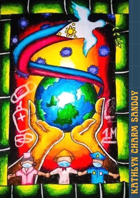 Here Are The Outputs For Guhit Para Sa Iniirog Kong Bayan A Poster Making Contest To