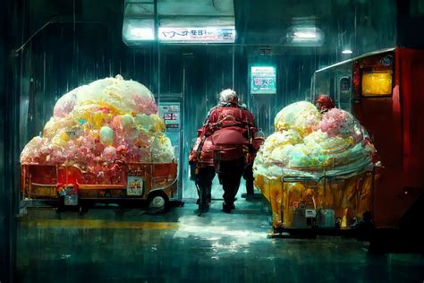 Humanoid Candy Things And Their City On Behance