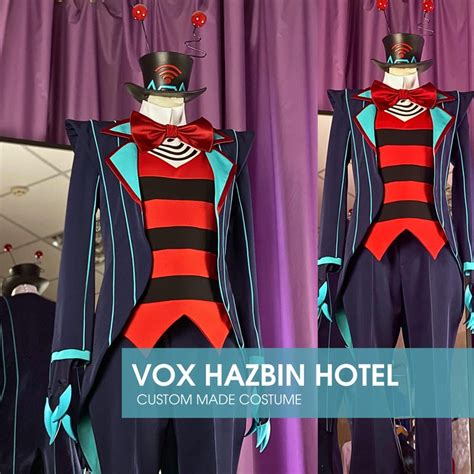 Vox Hazbin Hotel Cosplay Costume Etsy