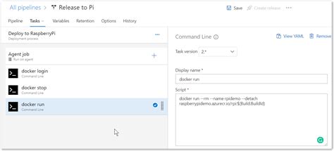 Deploy A Docker Container To A Raspberrypi Via Azure Devops Casey