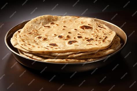 Premium Photo Indian Traditional Cuisine Chapati Also Known As Roti