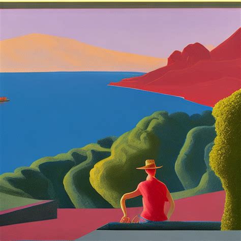 Openjourney Prompt Epic View Neo Rauch David Hockney