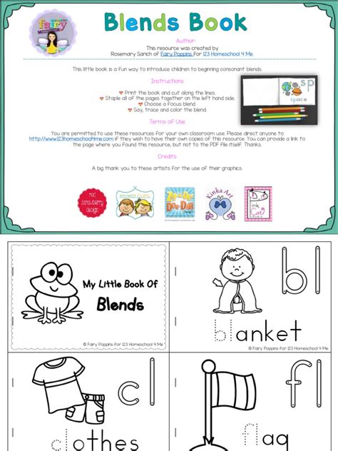 Blends Mini Book Pdf