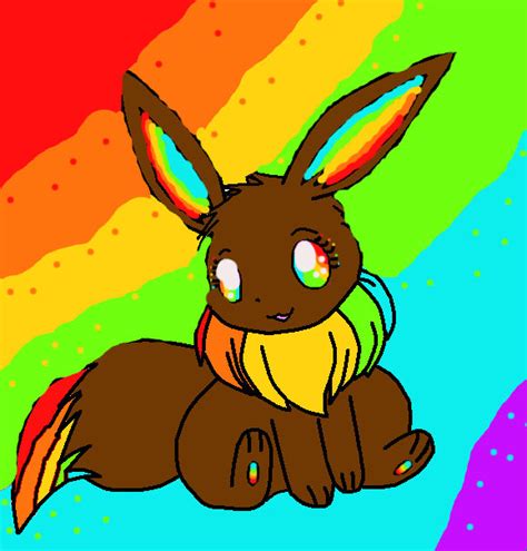 Rainbow Eevee Base By 254mewx By Mpfinley On Deviantart