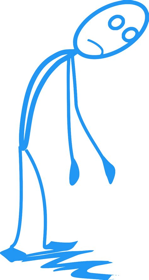 Svg Müde Strichmännchen Zahl Streichholz Kostenloses Svg Bild