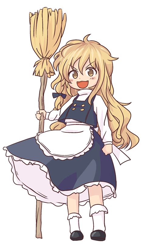 Kirisame Marisa Touhou Black Footwear Absurdres Highres 1girl