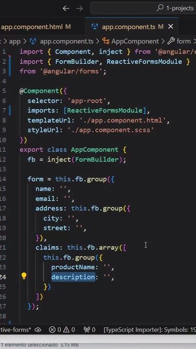 Reactive Forms En Angular V19 Formgroup Formarray Y Formcontrol