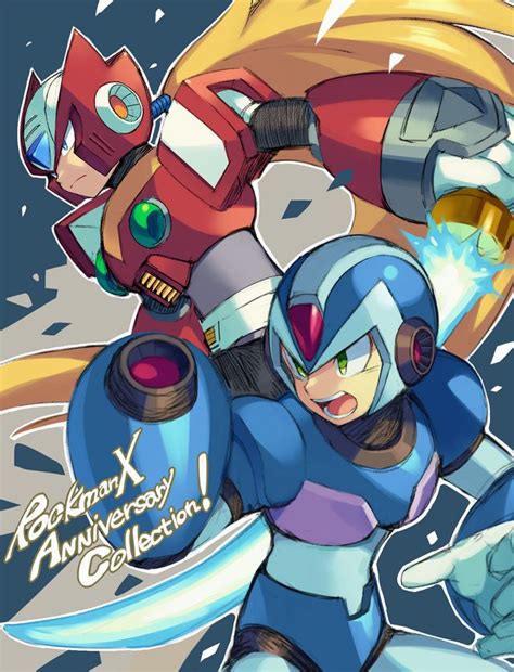 X And Zero Mega Man Cartoon De Casais Tatuagens De Anime