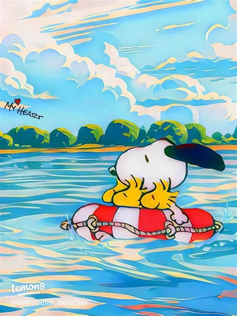 Snoopy Summer Wallpaper Desktop