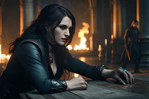 Ai Yennefer Sorceress From Vengerberg The Witcher By Knldoublewelcome