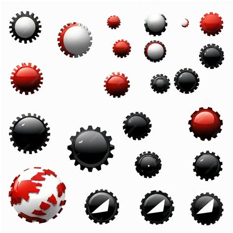 Shift Vector Set White Background Isolated A High Qual Premium Ai