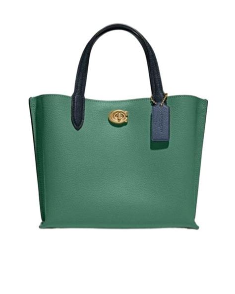 Coach Willow 24 Tote Bag In Green Lyst
