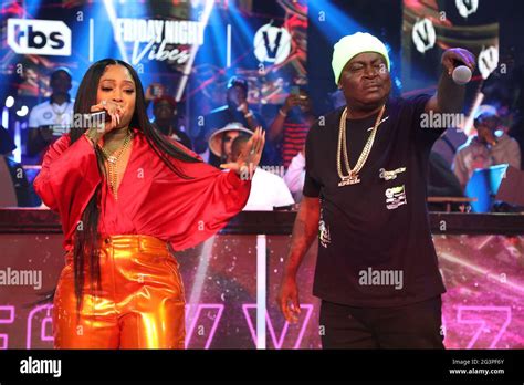 Miami Fl Usa 16th June 2021 Trina And Trick Daddy At Verzuz Eve