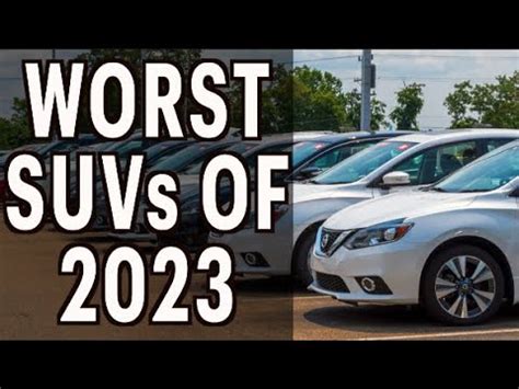 5 Worst Compact Suvs Of 2023 Youtube