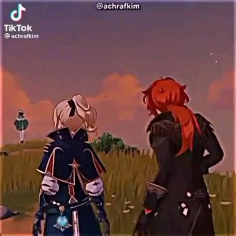 Jean X Diluc 』 [video] Cool Animations Just Video Good Music