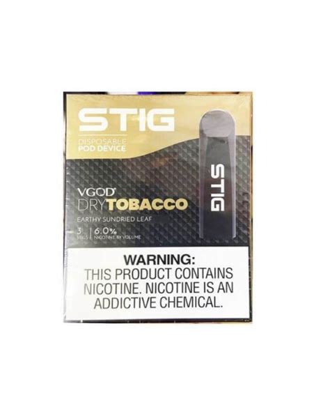 Vgod Stig Dry Tobacco Disposable Pod Device