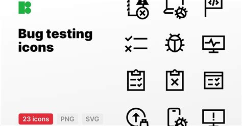Bug Testing Icons Ft Computer And System Envato