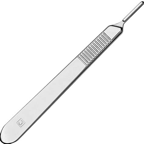 Surgical Scalpel Handle Ruler Cm Side Dental Stainless Steel New Knife Ubicaciondepersonas