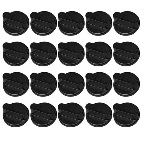 20 Pcs Gas Stove Switch Knobs Replacements Control Ordinary Material