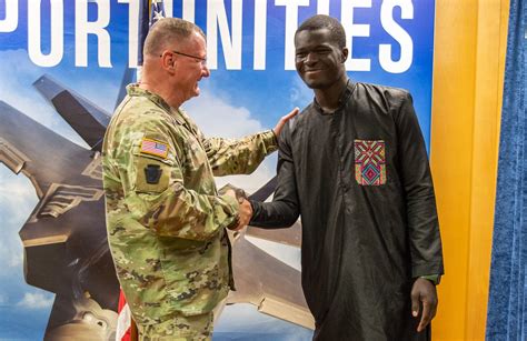 Vermont National Guard Welcomes Senegalese Recruit National Guard