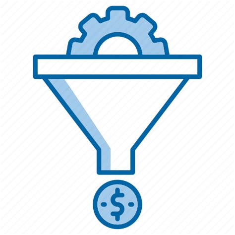 Conversion Funnel Money Sales Tool Icon Download On Iconfinder