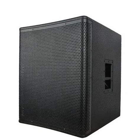 Professional Active Audio Speaker System Class D Amplifier DSP Wood Subwoofer Speaker Inch