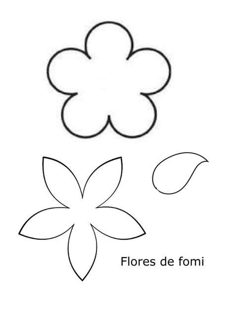 Moldes Para Flores De Fomi