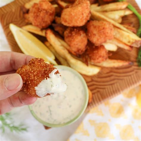 Deep Fried Scallops Kilted Chef