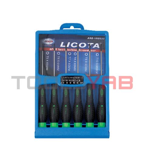 پیچ گوشتی ساعتی لیکوتا Licota تایوان - فروشگاه تخصصی ابزار تولزیاب