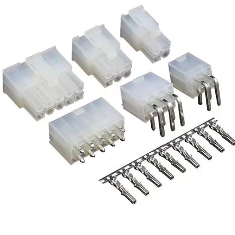 4 Pin Plug Molex Connector With Pins High Quality 4 Pin Plug Molex