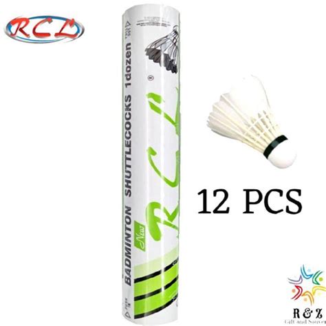Rcl Badminton Shuttlecocks Super Bulu Tangkis Rcl Super Shuttlecock