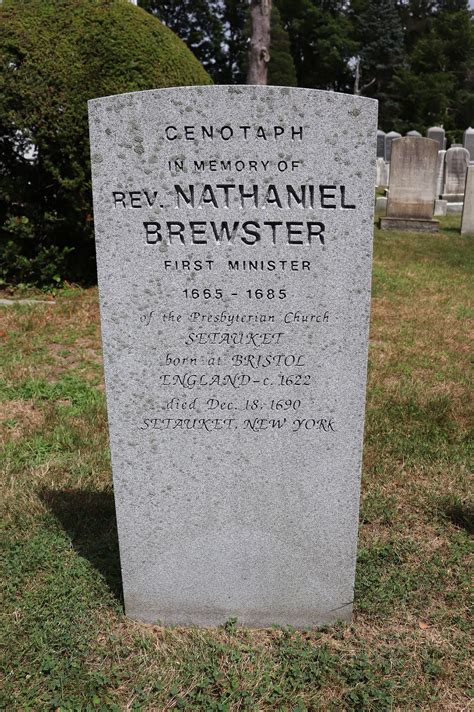 Nathaniel Brewster 1622 1690 — Log College Press