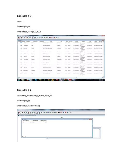 Practica De Base De Datos Sql Pdf