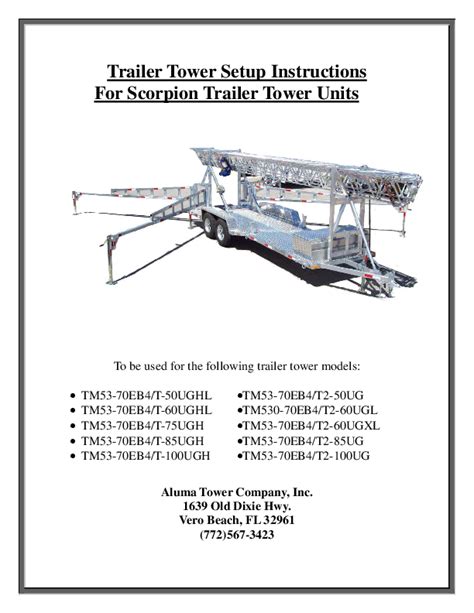 Scorpion Trailers Device Database