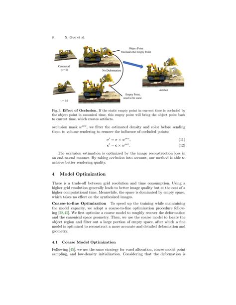 Neural Deformable Voxel Grid For Fast Optimization Of Dynamic View