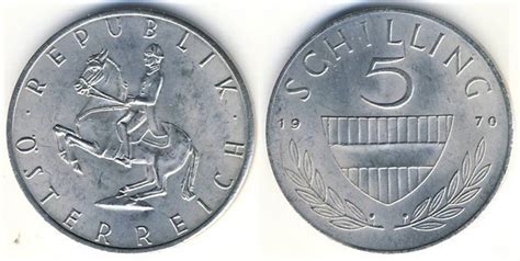 5 Schilling 1994 Áustria Valor Histórico Foronum