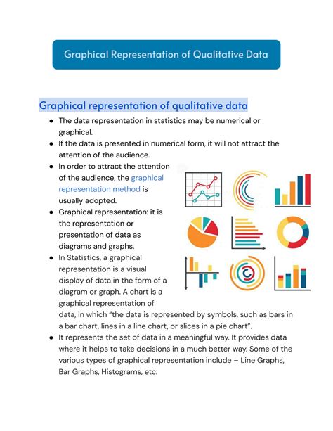 Solution Graphical Representation Of Qualitative Data Studypool