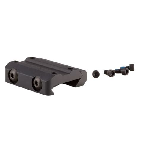 Trijicon Mro Miniature Rifle Optic Mount Low Fits Trijicon Mro Black Finish