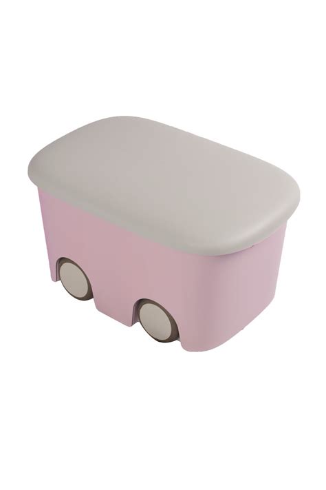 Almacenamiento Para Niños Caja De Ordenación Infantil Multiusos Bicolor Con Ruedas