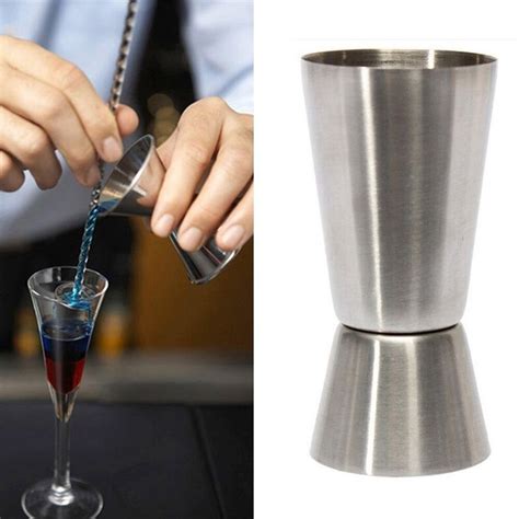 Medida De La Copa De Vino Bar Cocktail Shaker Jigg Grandado
