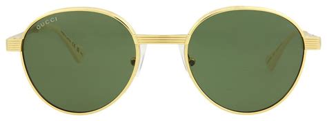 Buy Gucci Round Frame Sunglasses Goldgreen Gg0872s 30009887 004 Goat