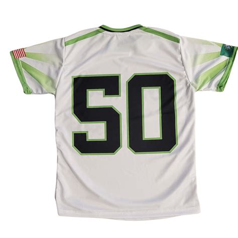 Al Impact Elite White Cursive Sublimated Az Impact