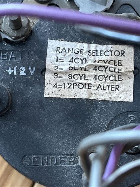 Mercury Mercruiser Quicksilver Tachometer Rpm Gauge Tach 0 6000