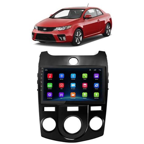 Kit Central Multimídia Android Cerato 2009 2010 2011 2012 2013 9 Polegadas Tv Online Gps