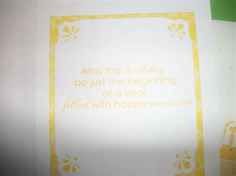 Inside Birthday Card Birthday Cards Diy Birthday Ts Last Minute