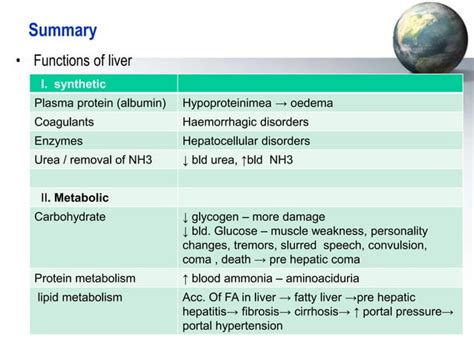 Physiological Functions Of Liver And Liver Function Test Ppt