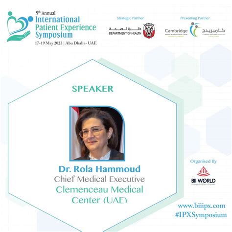 Thrilled To Be Part Of This 5th Annual International Patient Experience Symposium Rola